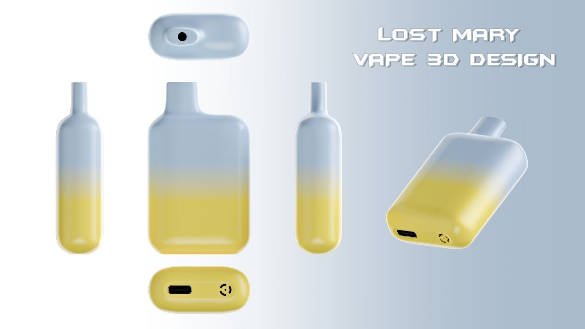 Lost Mary Vape - 3D model 3D model | CGTrader