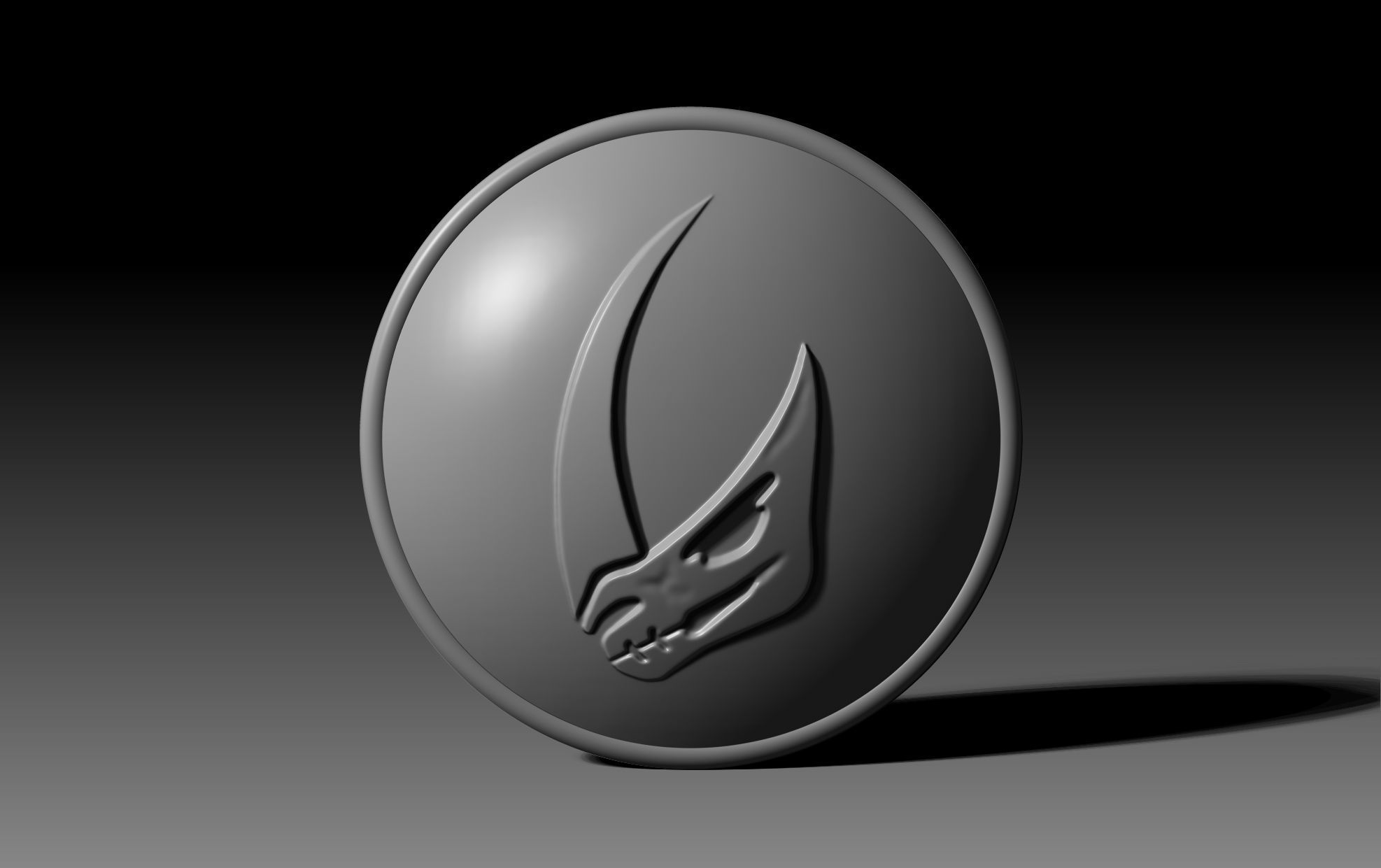 Grogu Beskar Plate of Chest Armor Baby Yoda Mandalorian 3D model 3D ...