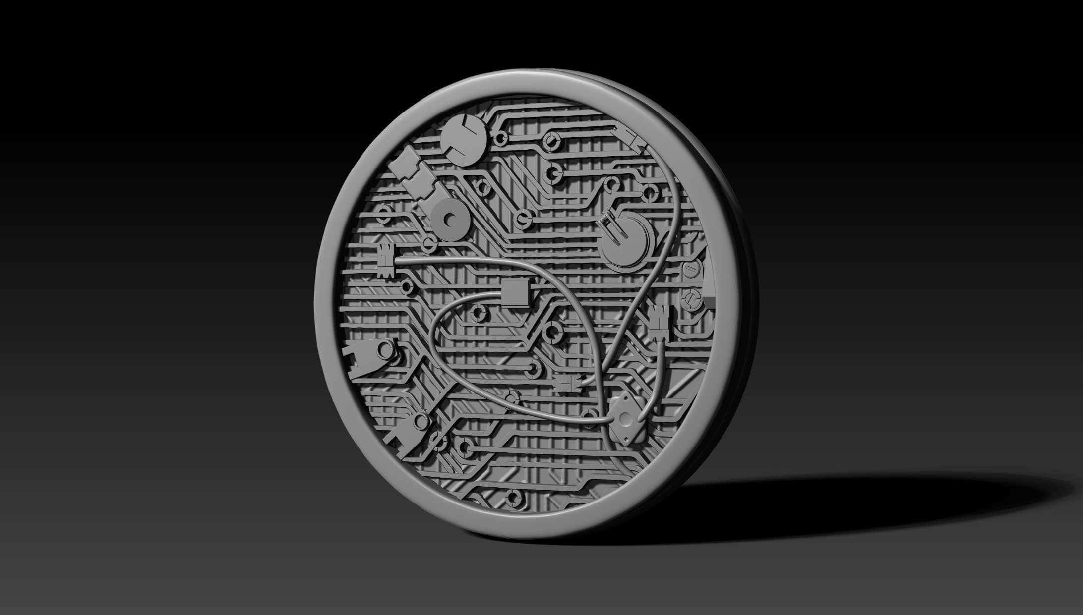 Grogu Beskar Plate of Chest Armor Baby Yoda Mandalorian 3D model 3D ...