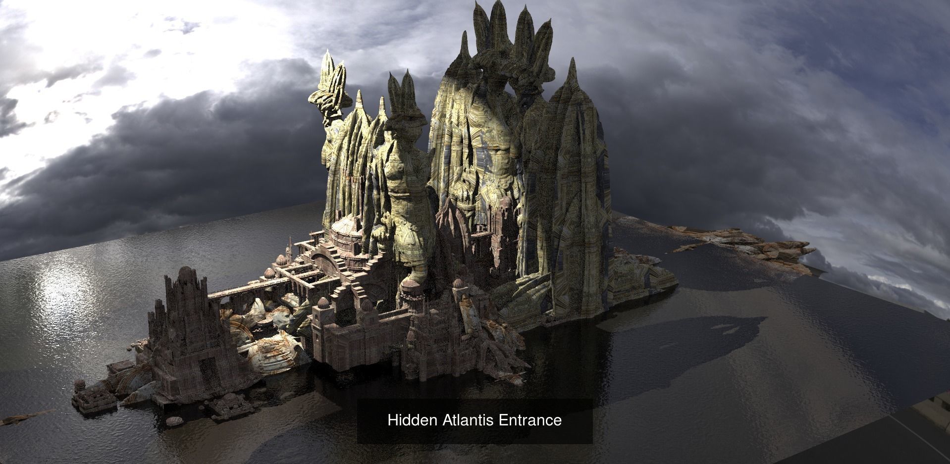 Atlantis Architecture collection 1 | CGTrader