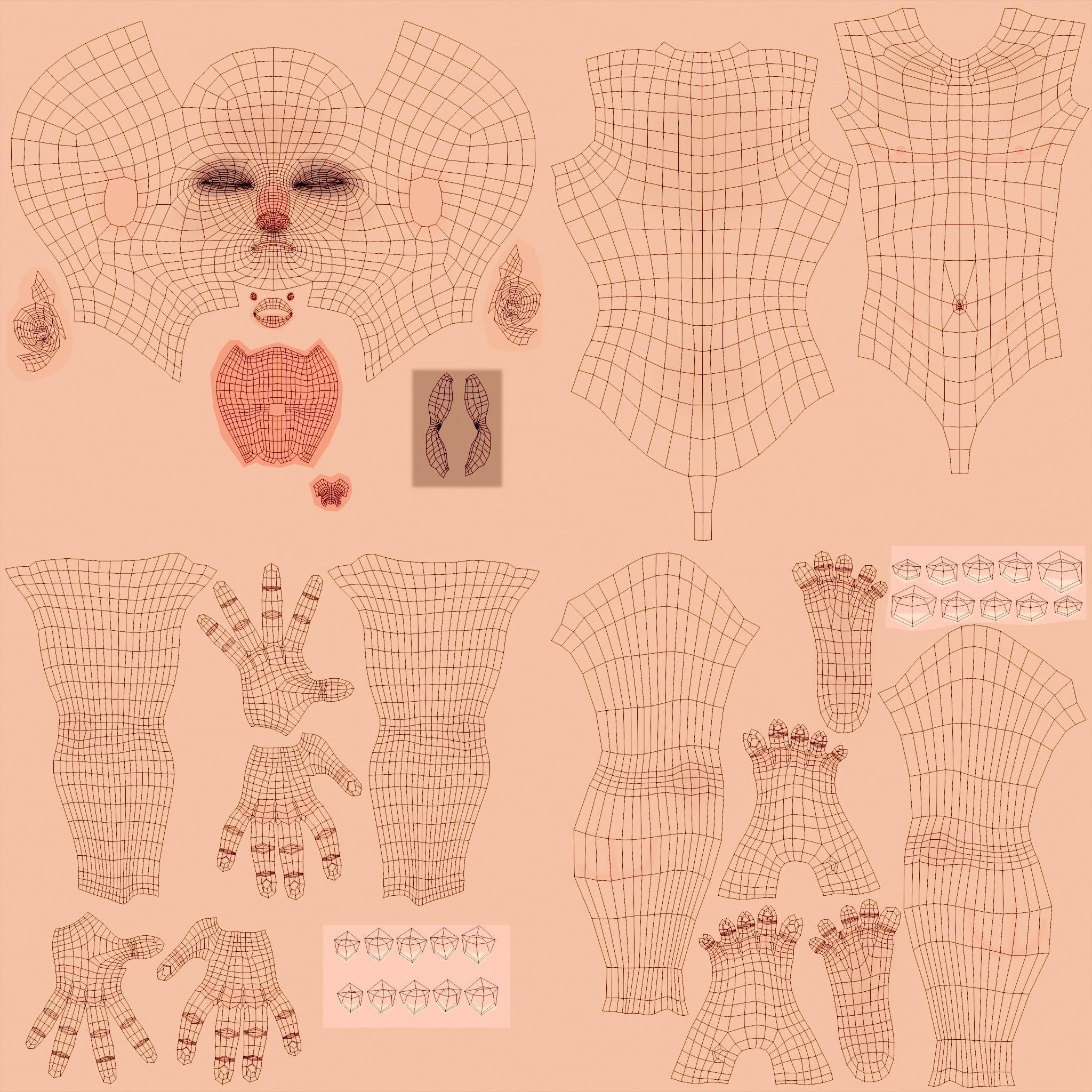 BOB face and body character rigged 3D model rigged | CGTrader