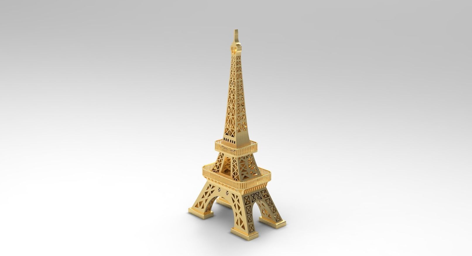 Eiffel Tower 3D model 3D printable | CGTrader