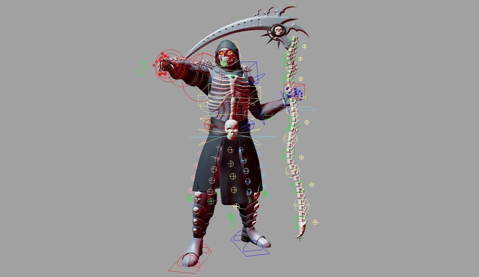 Grim Reaper 3D model | CGTrader