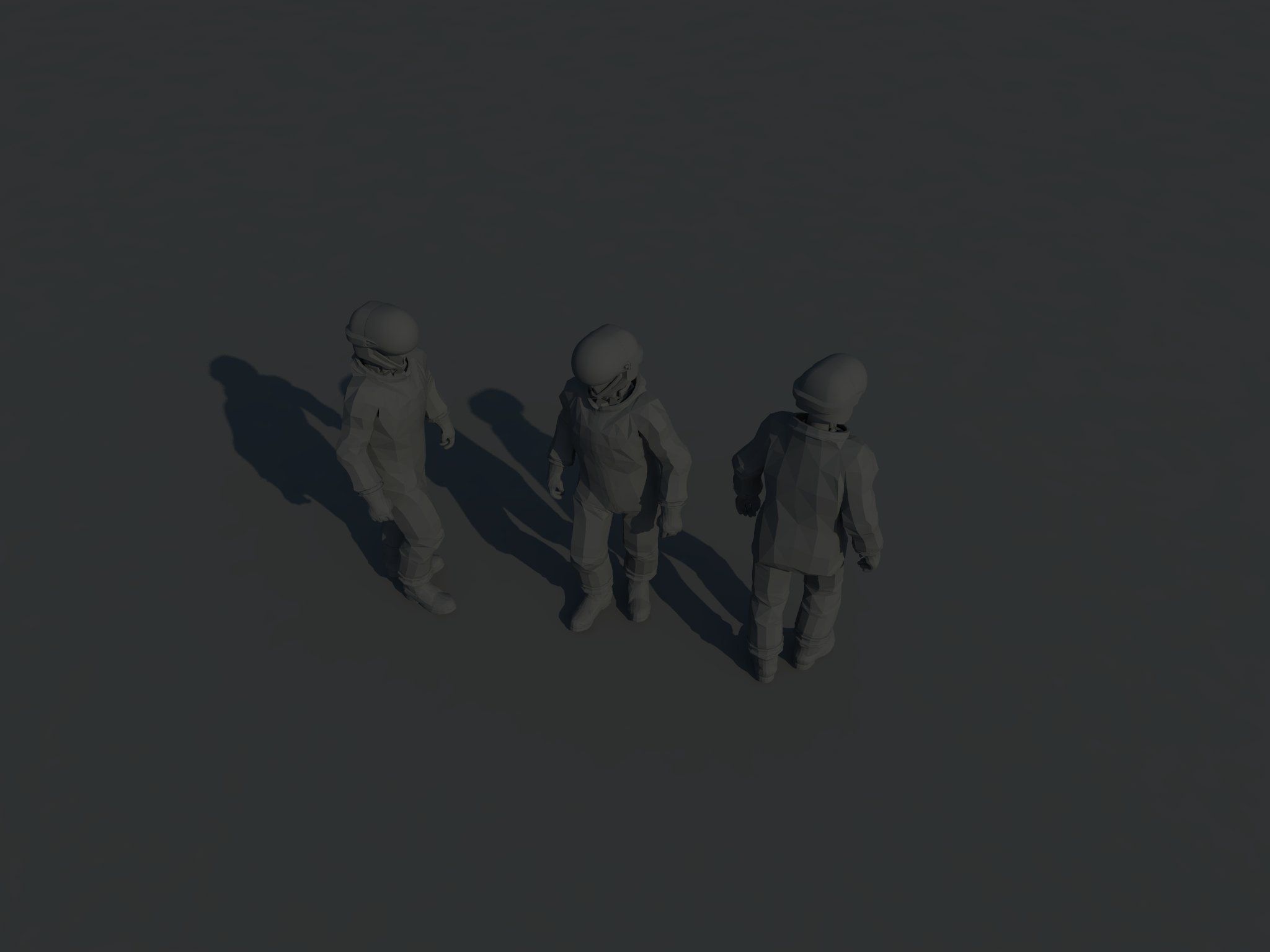 humanoid robot 25mm free 3D Model 3D printable STL | CGTrader.com