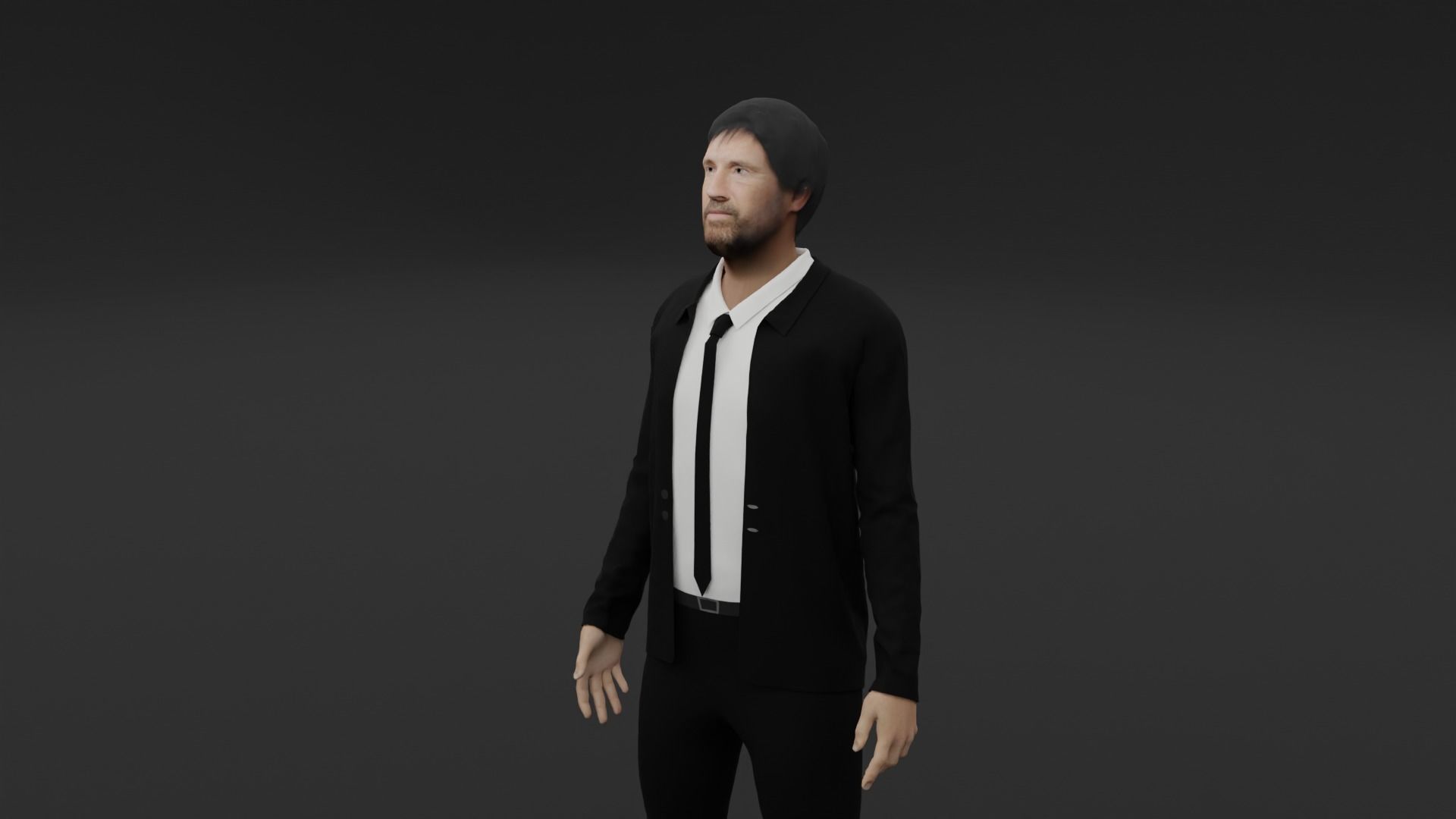 3D model Chuck Norris VR / AR / low-poly | CGTrader