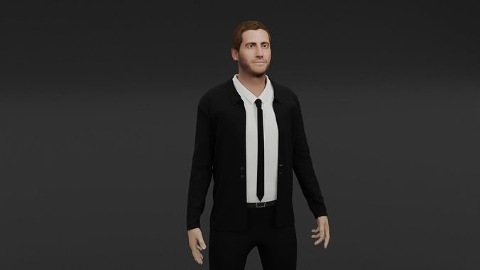 3D model Jake Gyllenhaal VR / AR / low-poly | CGTrader