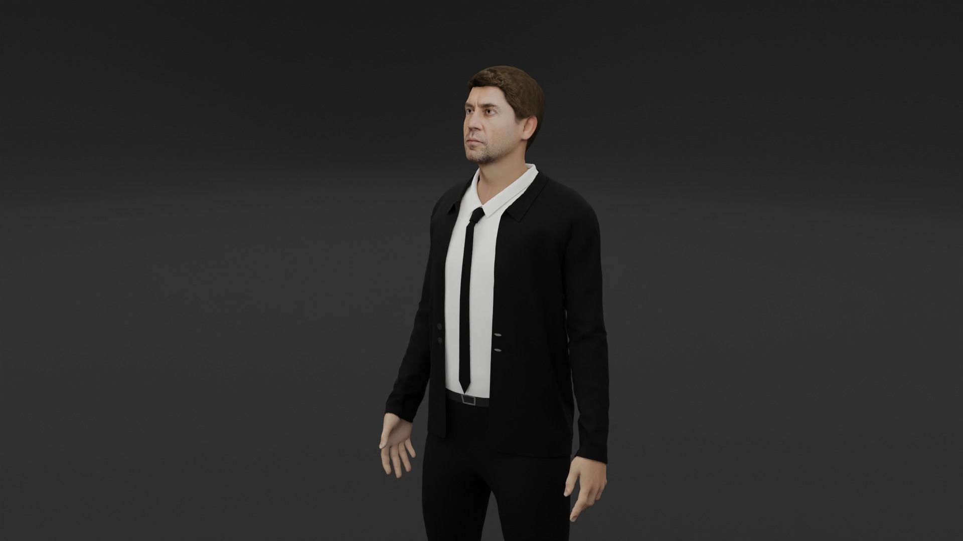 3D model Javier Bardem VR / AR / low-poly | CGTrader