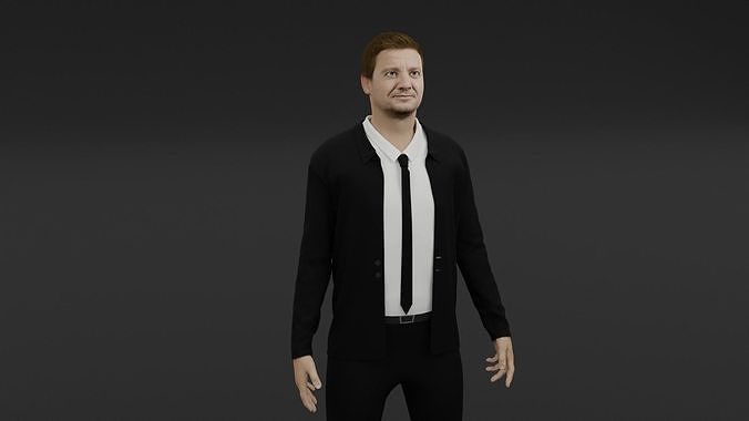 3D model Jeremy Renner VR / AR / low-poly | CGTrader
