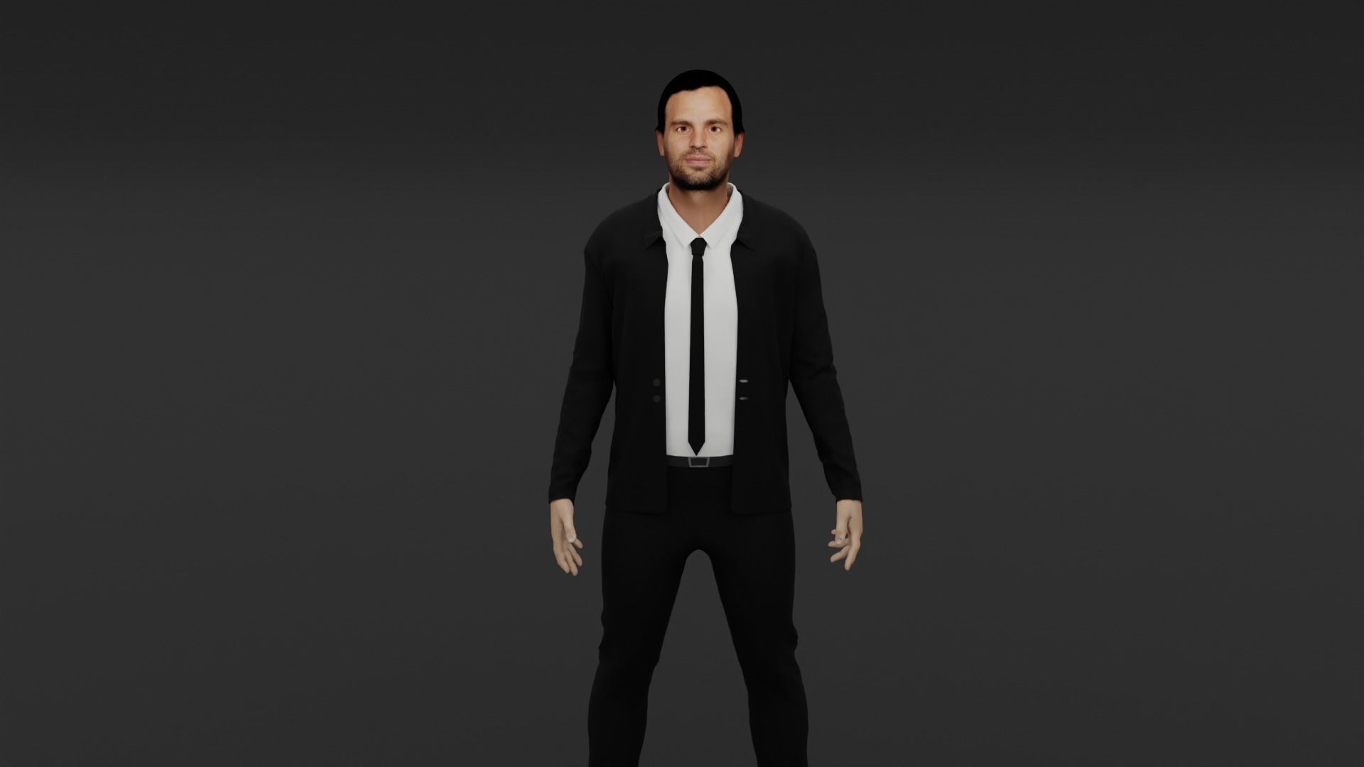 3D model Mark Ruffalo VR / AR / low-poly | CGTrader