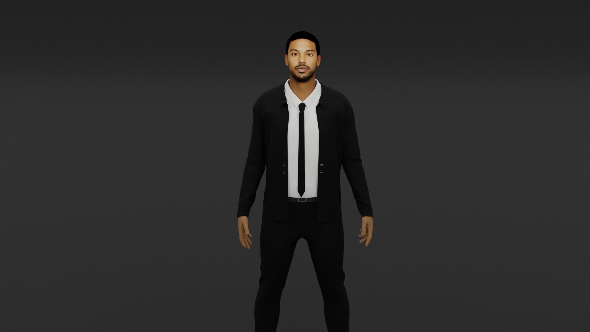 3D model Michael B Jordan VR / AR / low-poly | CGTrader