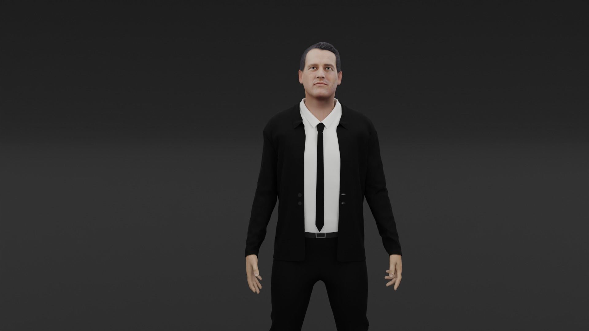 3D model Paul Newman VR / AR / low-poly | CGTrader