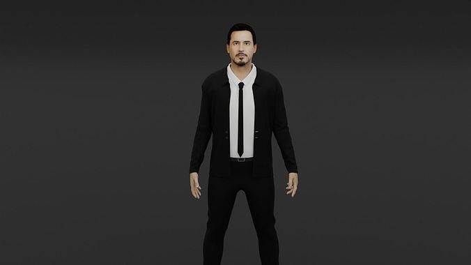 3D model Robert Downey Jr VR / AR / low-poly | CGTrader