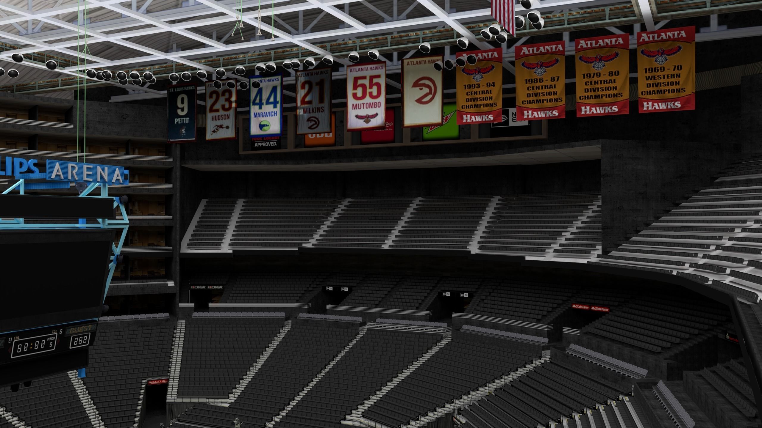 Philips Arena - Georgia 3D model | CGTrader