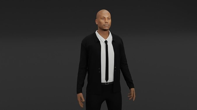3D model Tyrese Gibson VR / AR / low-poly | CGTrader
