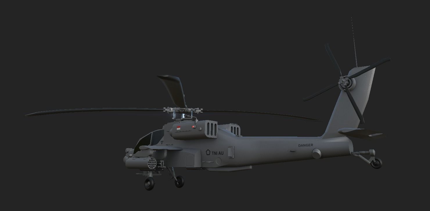 Boeing AH-64 Apache 3D model | CGTrader
