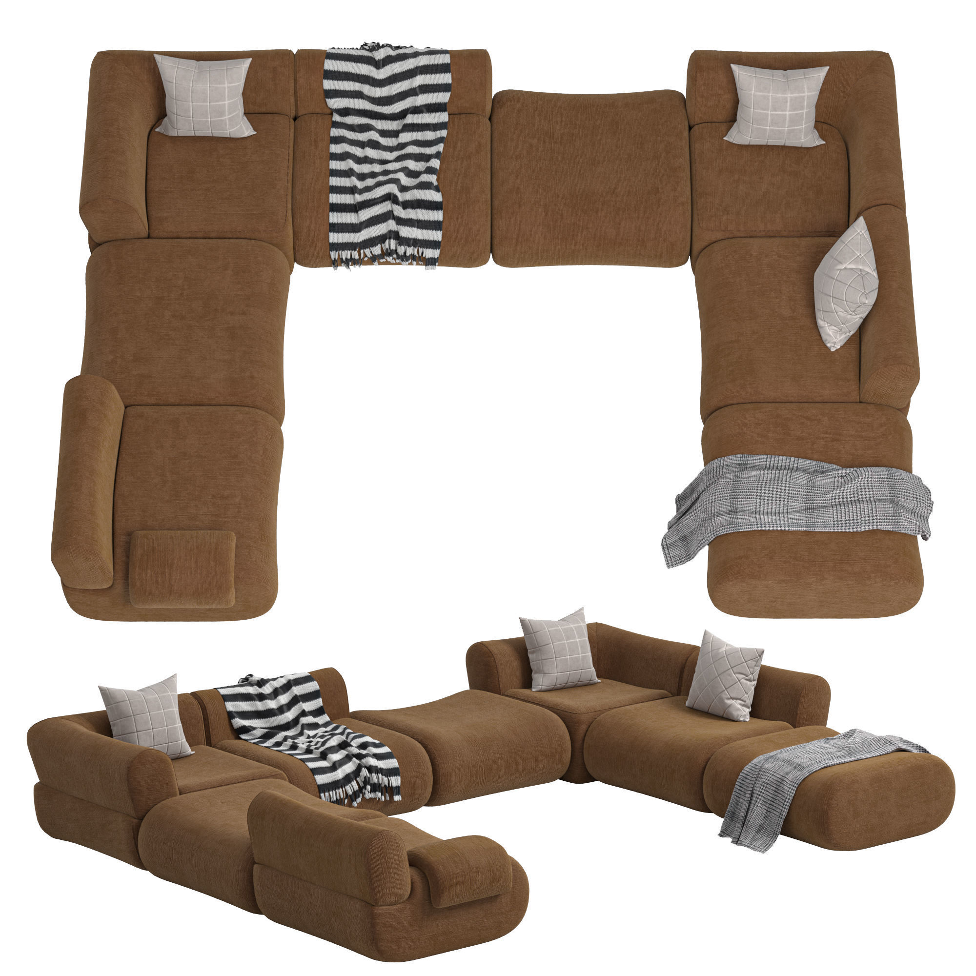 Modular Sofa Jardan Furneture Lemmy 3D model | CGTrader