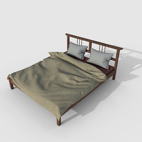 realistic bed 3D model | CGTrader