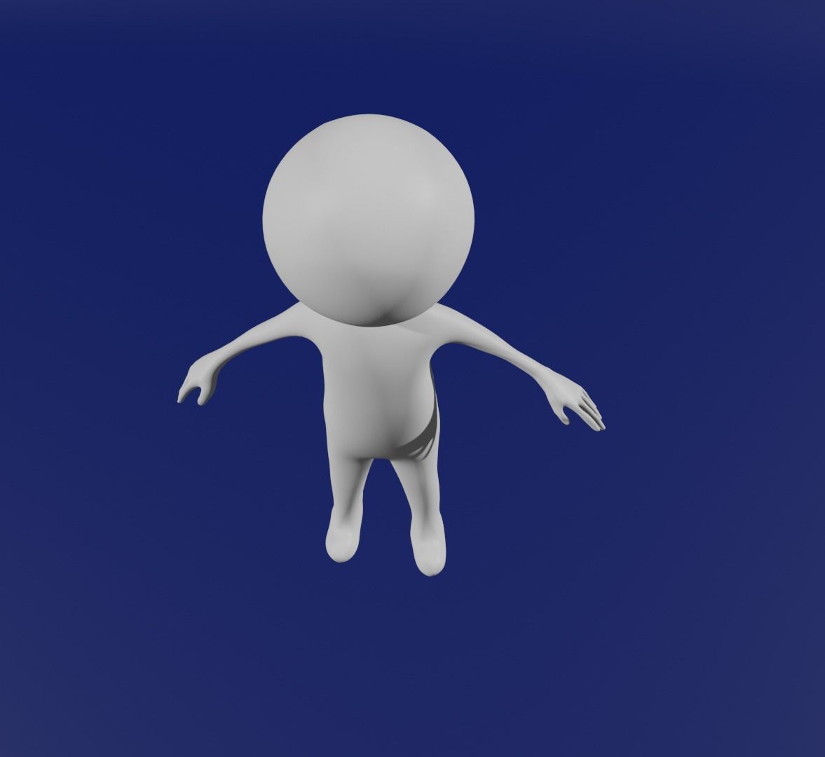 3D model STICKMAN FIGURE VR / AR / low-poly | CGTrader