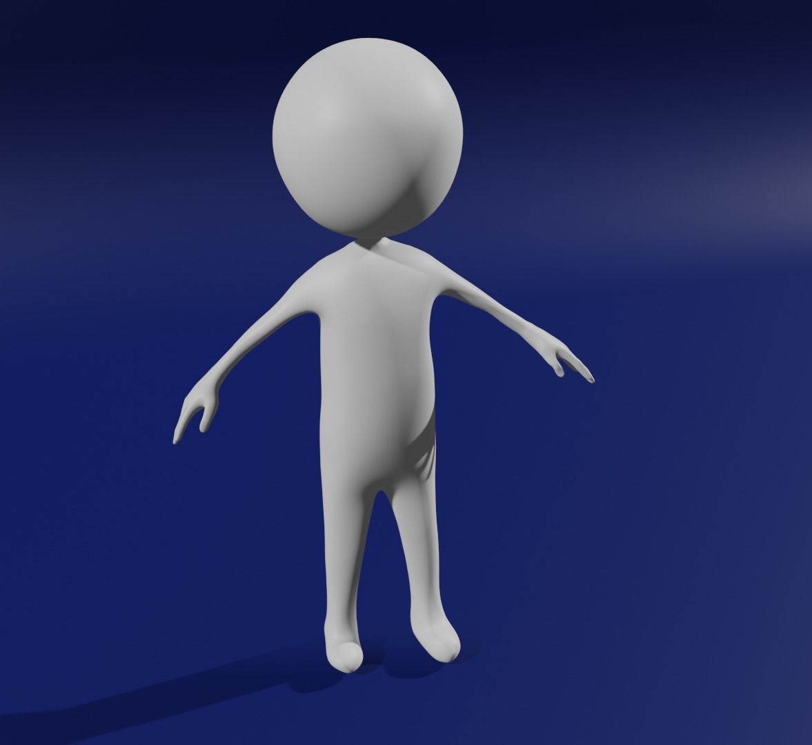 3D model STICKMAN FIGURE VR / AR / low-poly | CGTrader