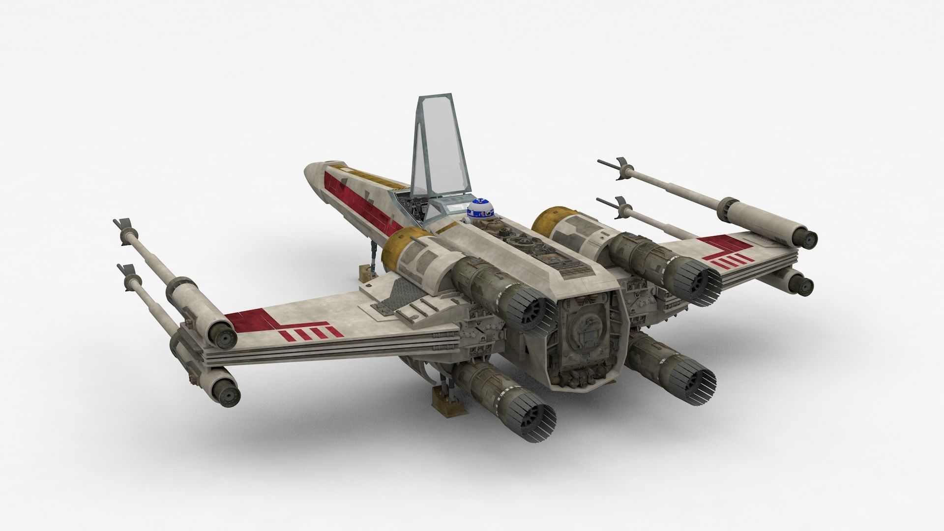 Star Wars X-Wing Starfighter 3D model | CGTrader