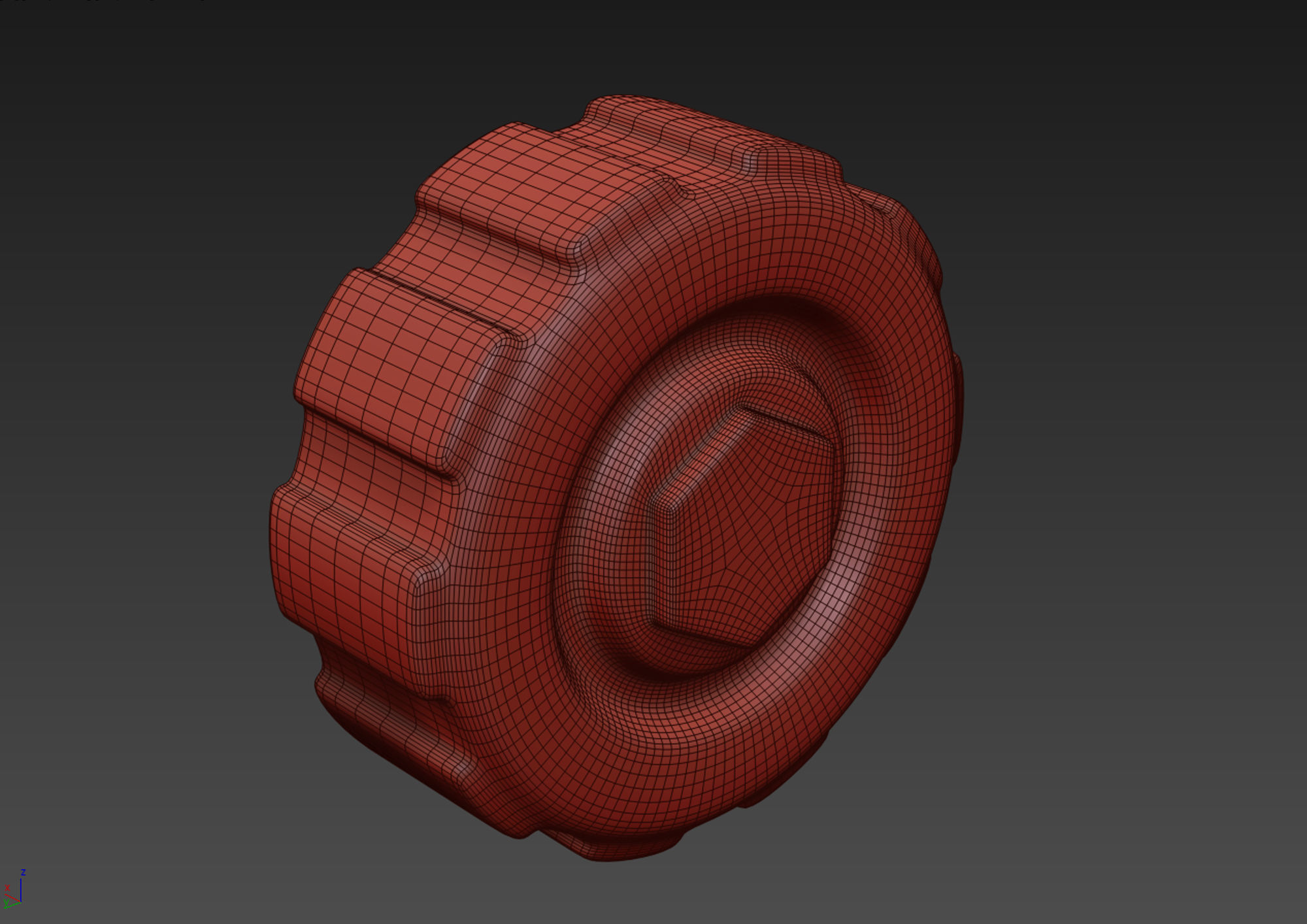 Toy Truck Wheel 3D model 3D model | CGTrader