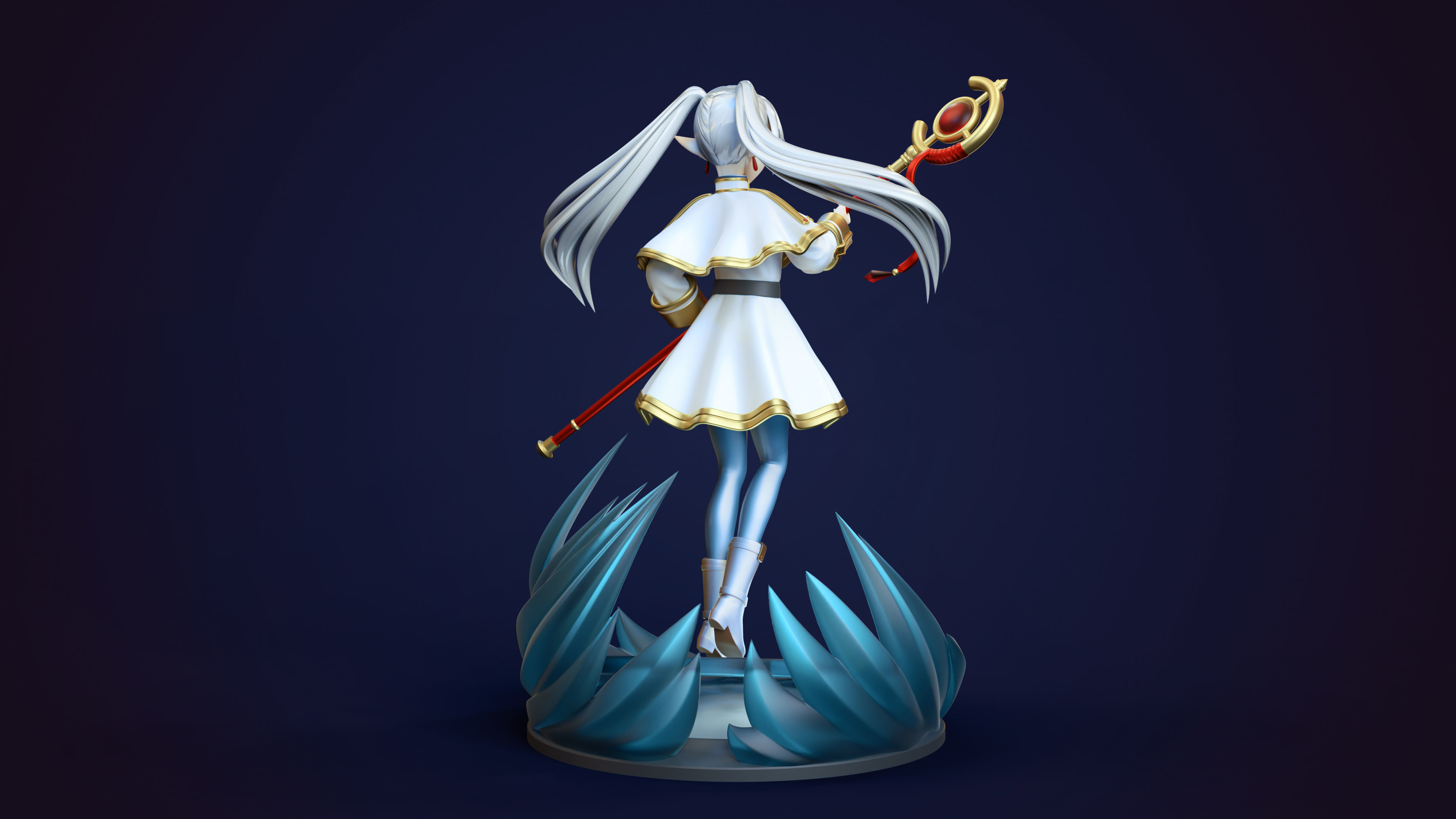 Frieren Beyond Journeys End 3D model 3D printable | CGTrader