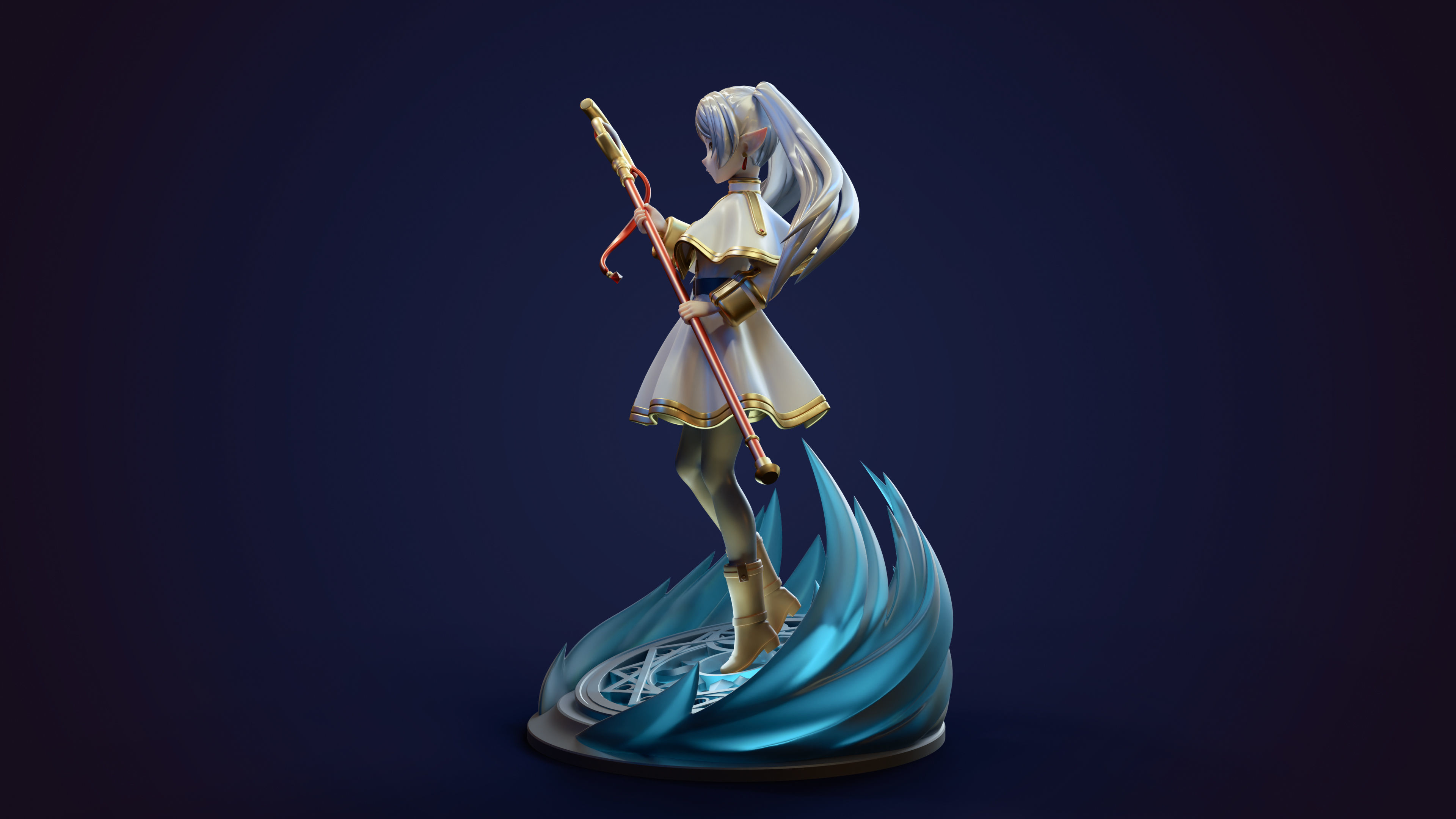 Frieren Beyond Journeys End 3D model 3D printable | CGTrader