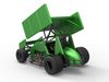 Diecast Winged Sprint car Scale 1 to 25 3D model 3D printable | CGTrader