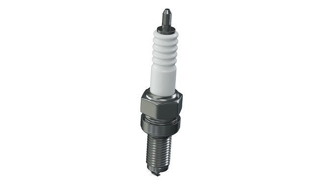 Spark plug 3D model | CGTrader