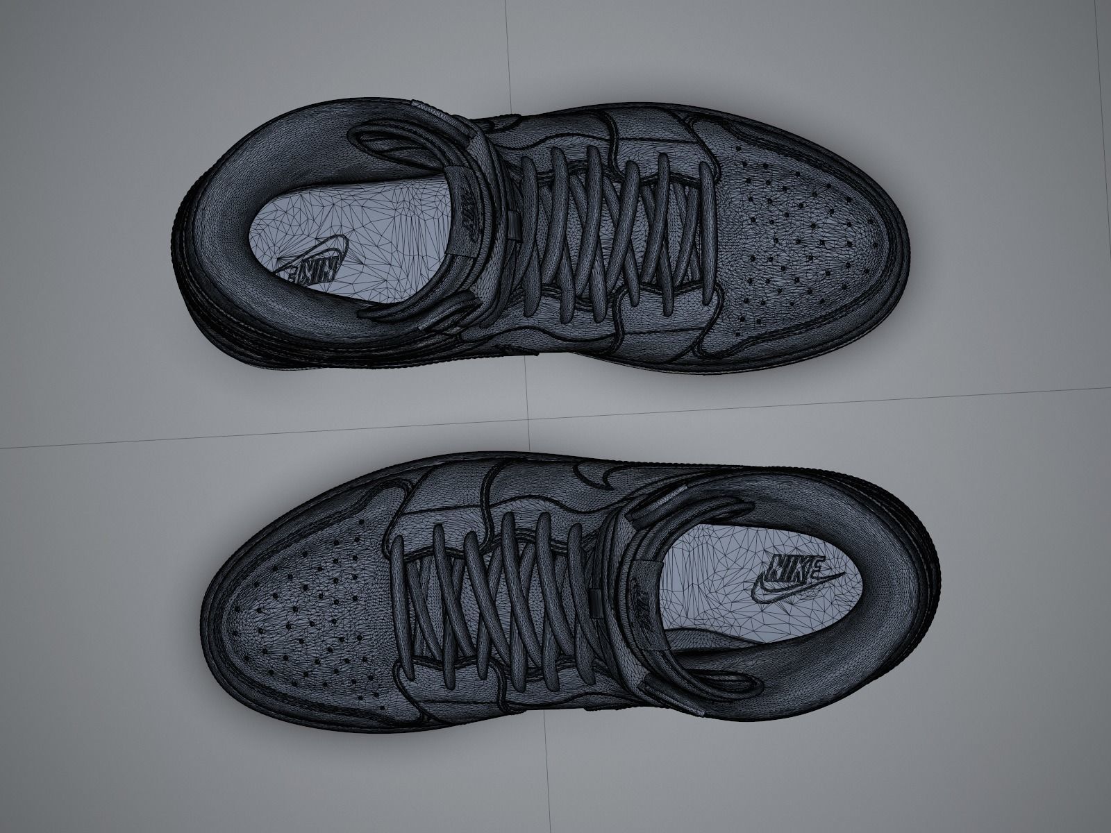Air Jordan1-retro sneaker-3d printable 3D model 3D printable | CGTrader