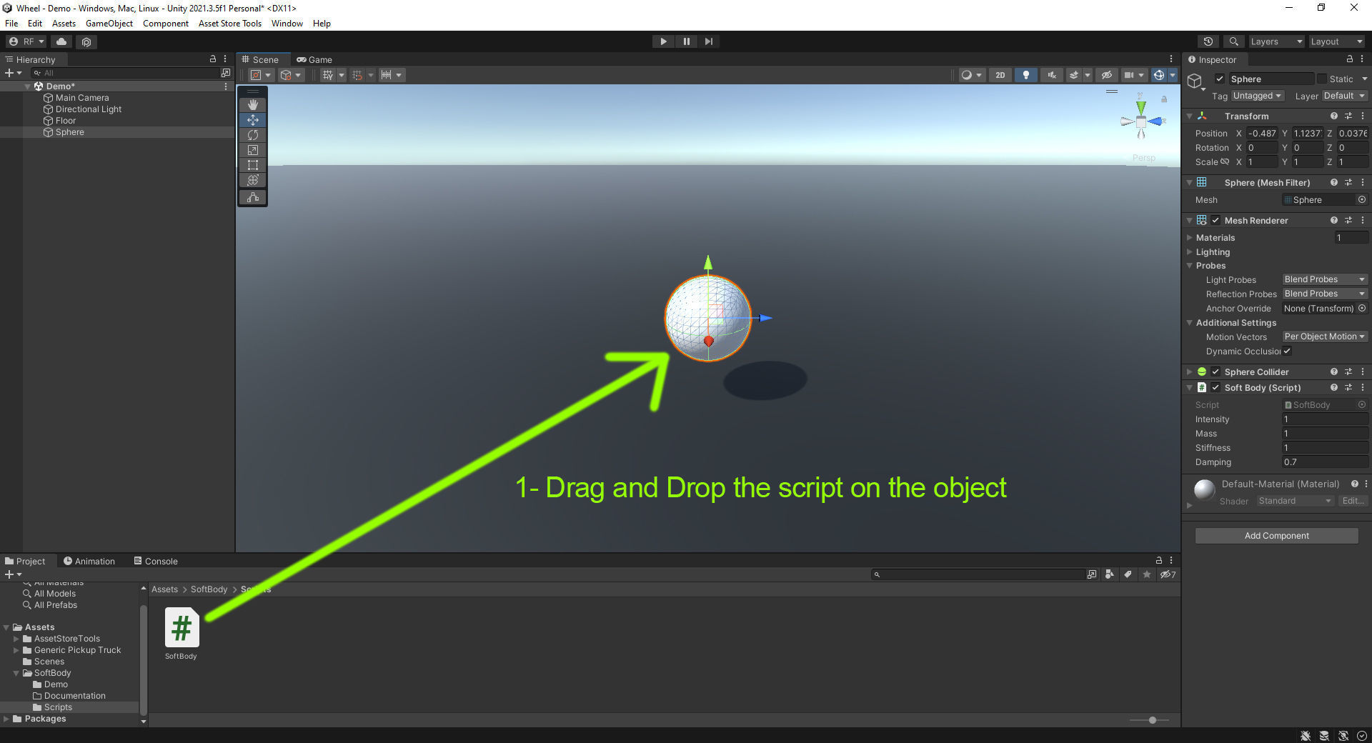 Unity 3D Soft Body Tool 3D model | CGTrader