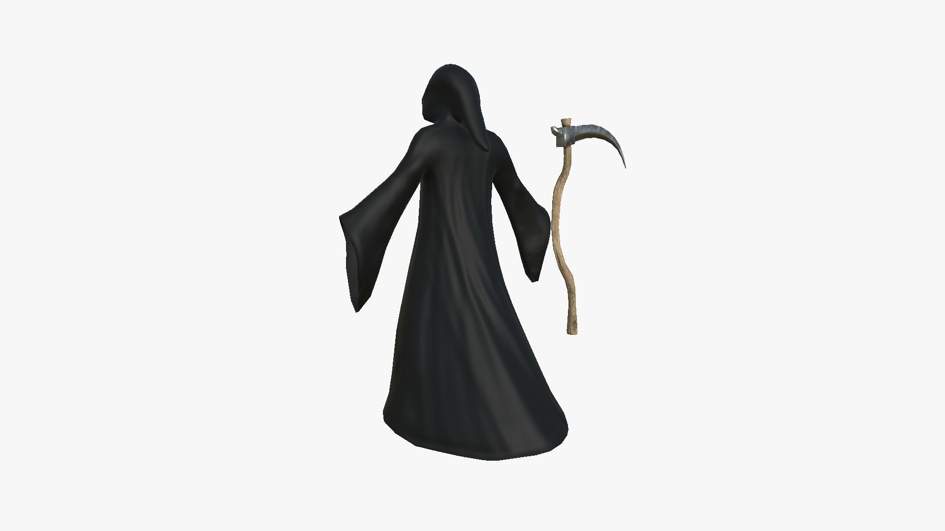 3D model Grim Reaper Costume A06 Rubber - Character Design VR / AR ...