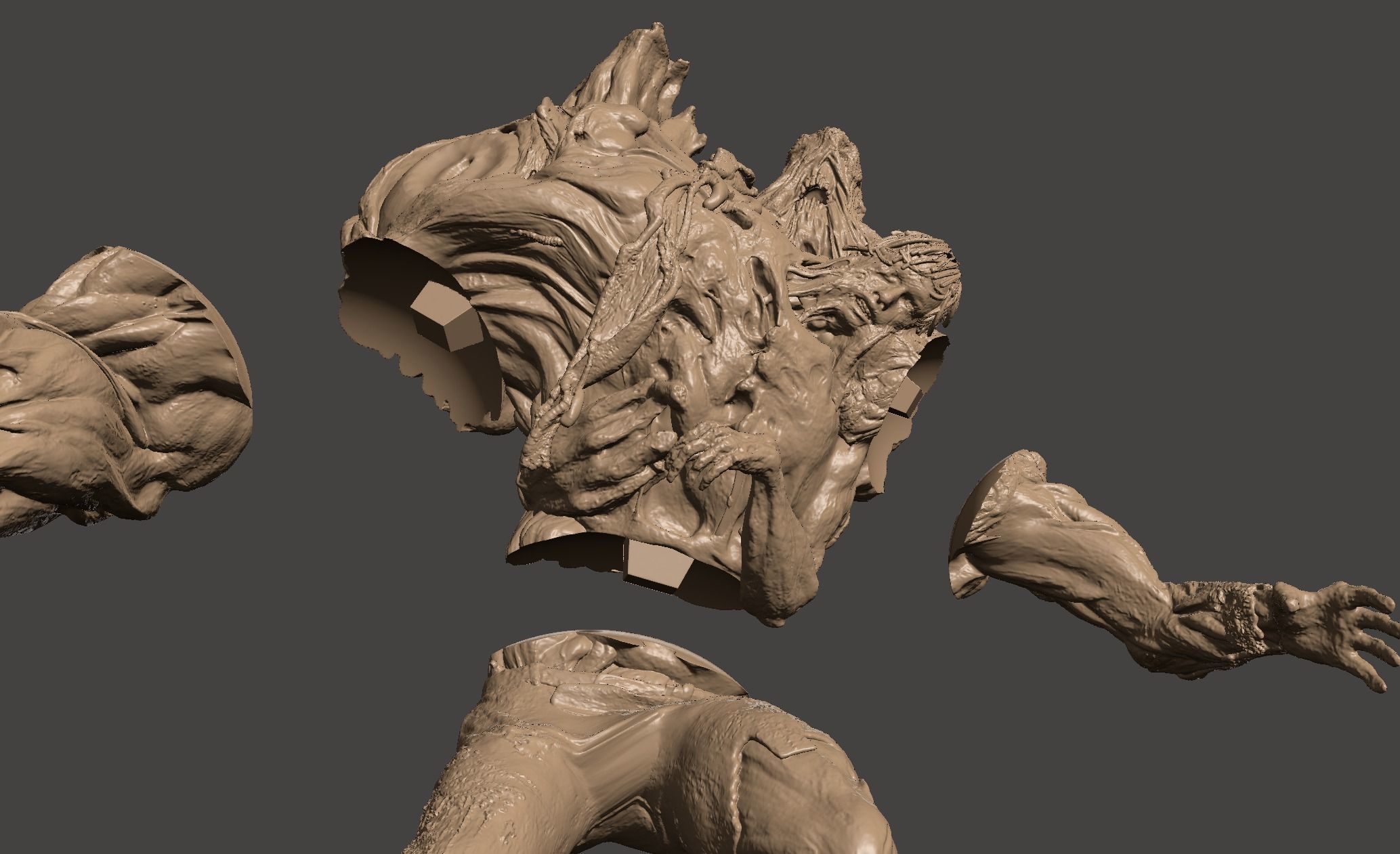 BIRKIN STAGE 2 ULTRA DETAILED STL RESIDENT EVIL 2 RE REMAKE G 3D model ...