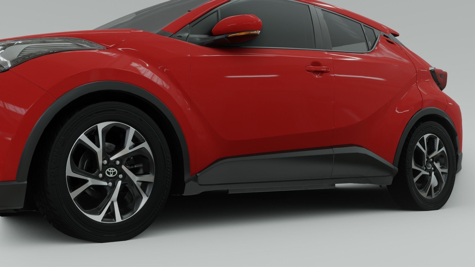 Toyota C-HR 3D model | CGTrader