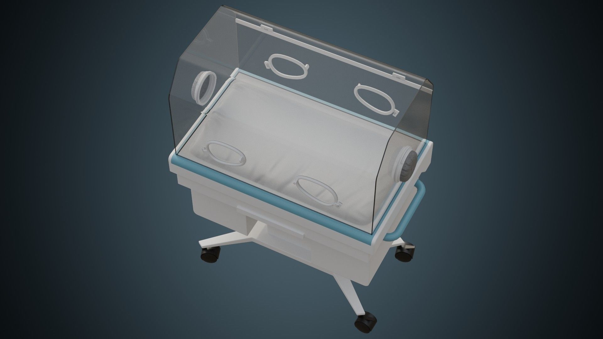 3D model Infant Incubator 1A VR / AR / low-poly | CGTrader