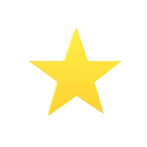 3D model Star Shape v1 001 VR / AR / low-poly | CGTrader