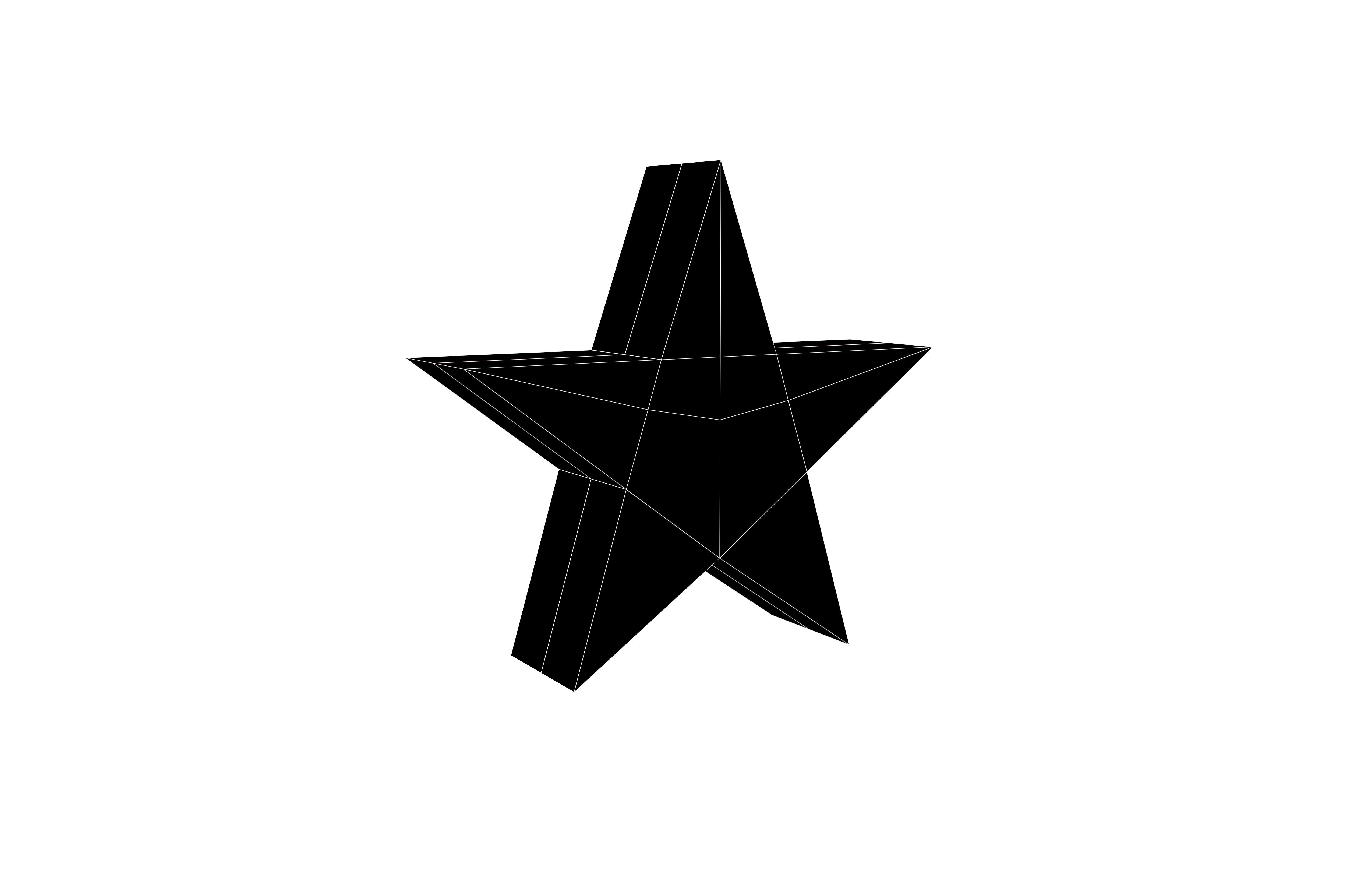 3D model Star Shape v1 001 VR / AR / low-poly | CGTrader