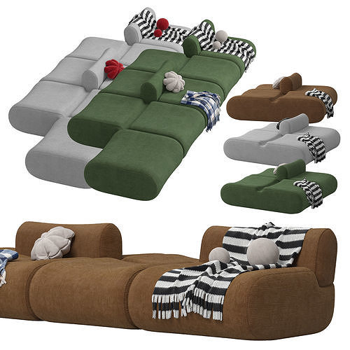 Modular Sofa Jardan Furneture Lemmy 3D model | CGTrader