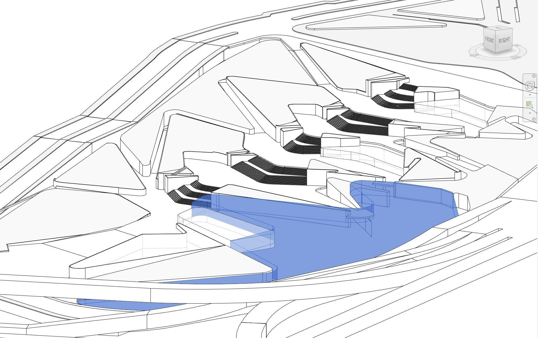 3D model Heydar Aliyev center Revit 3D model | CGTrader