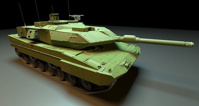 Tank strv 122 3D model | CGTrader