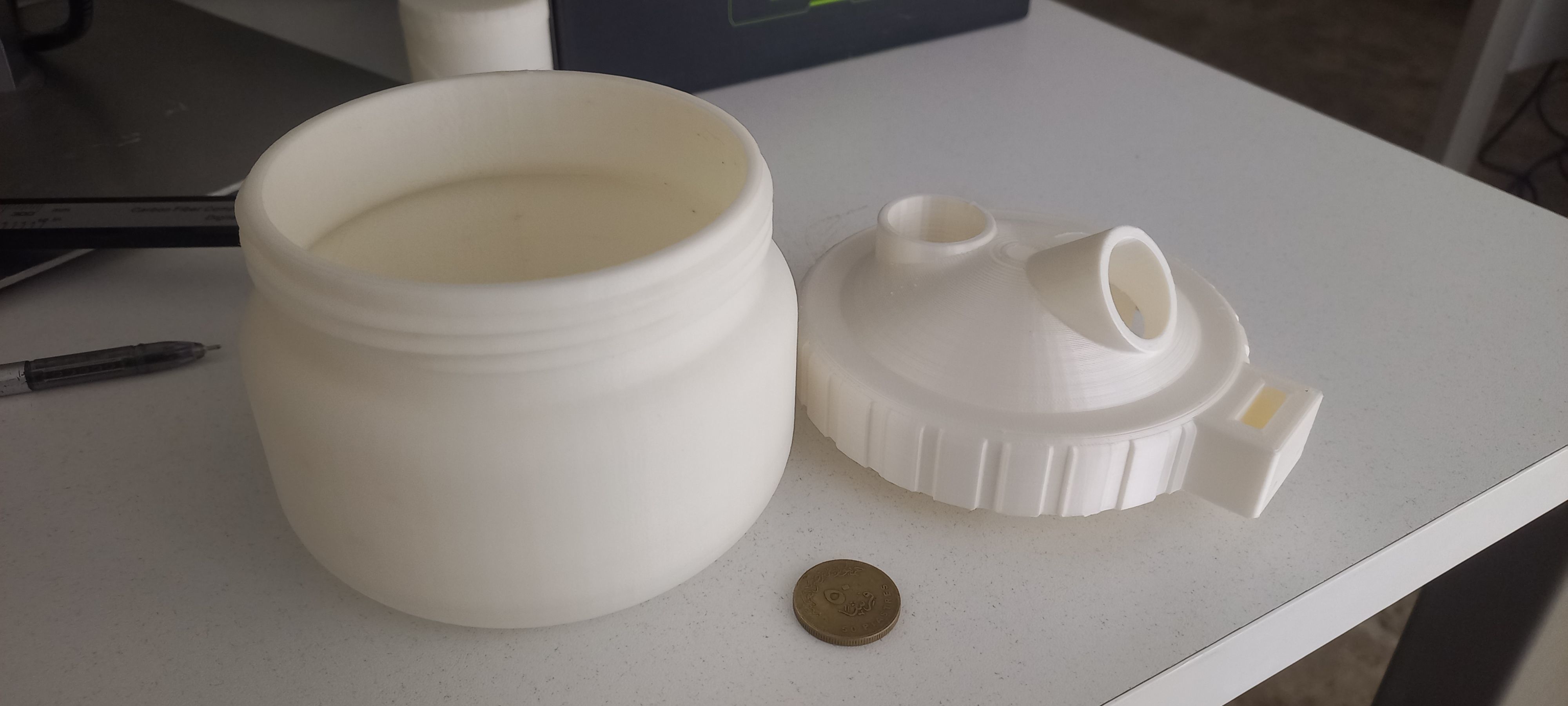 Airbrush Pot Cleaner 3D model 3D printable | CGTrader