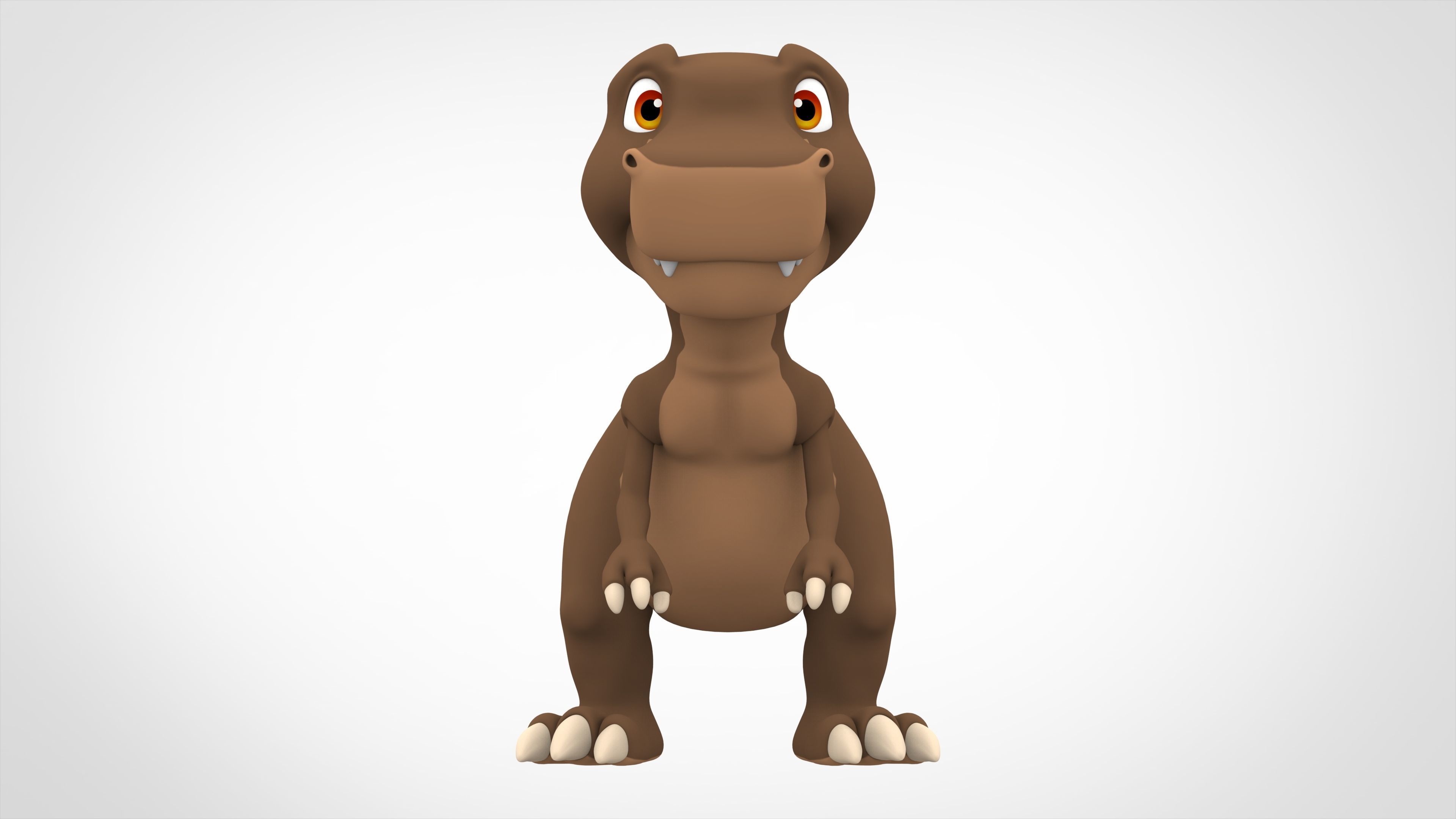 Sharptooth Cub 3D model | CGTrader