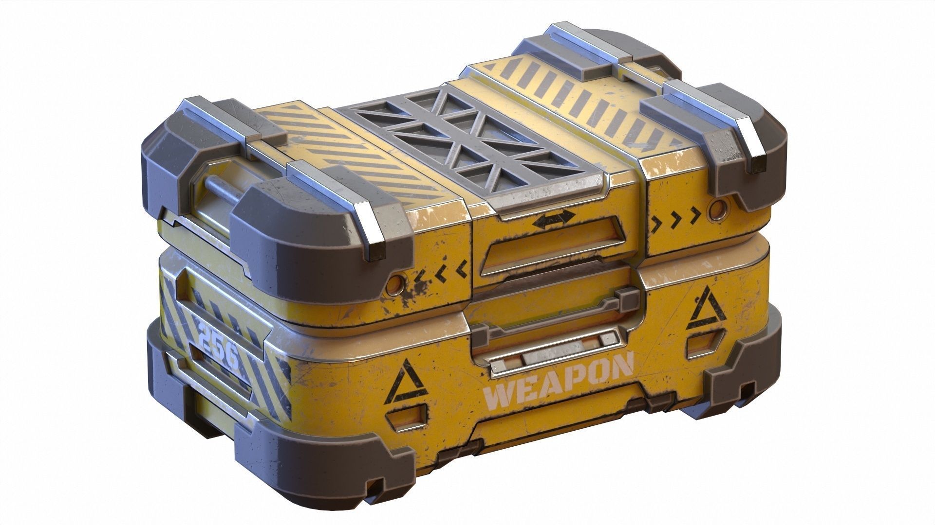 3D model Weapon Box VR / AR / low-poly | CGTrader