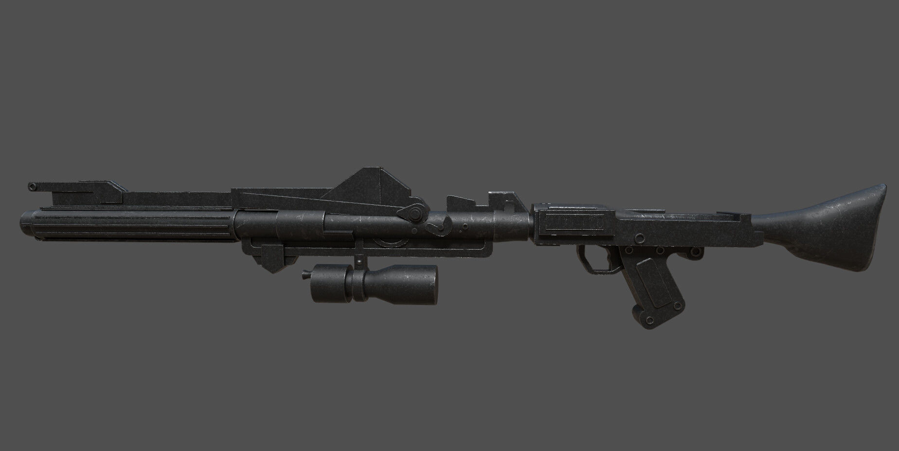Blaster Rifle DC-15A 3D model | CGTrader