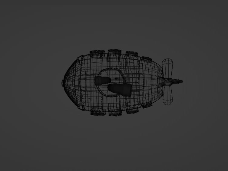 3D model Submarine 001 Low Poly VR / AR / low-poly | CGTrader