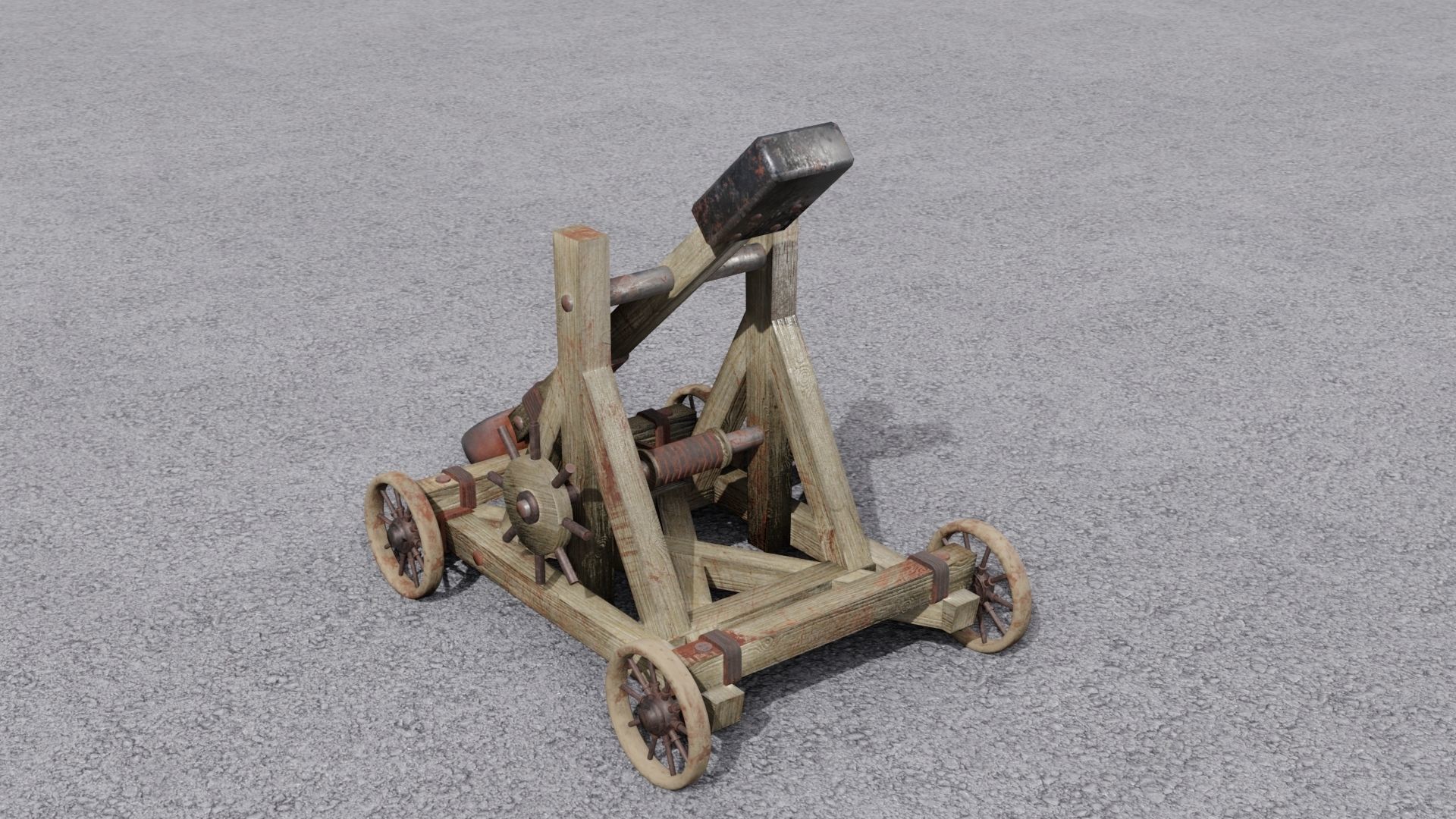 3D model Catapult 3D model VR / AR / low-poly | CGTrader