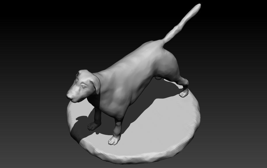 labrador 3D model 3D printable | CGTrader