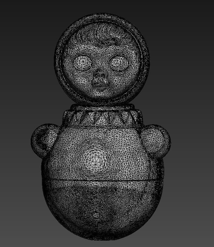 Roly-Poly Toy 3D model | CGTrader