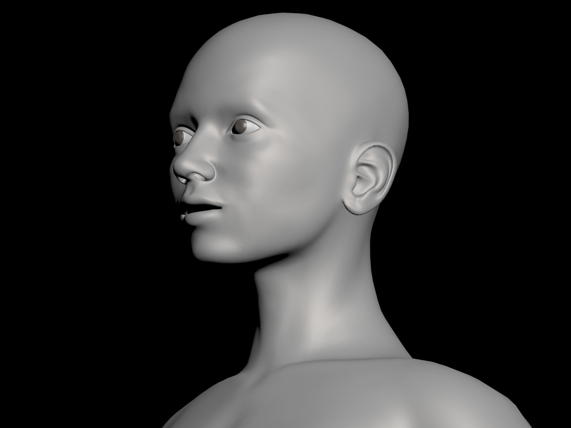 3D model Base mesh topology face VR / AR / low-poly | CGTrader