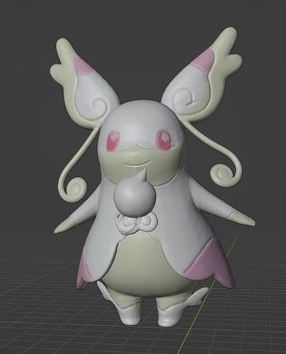Mega Audino 3D model 3D printable | CGTrader